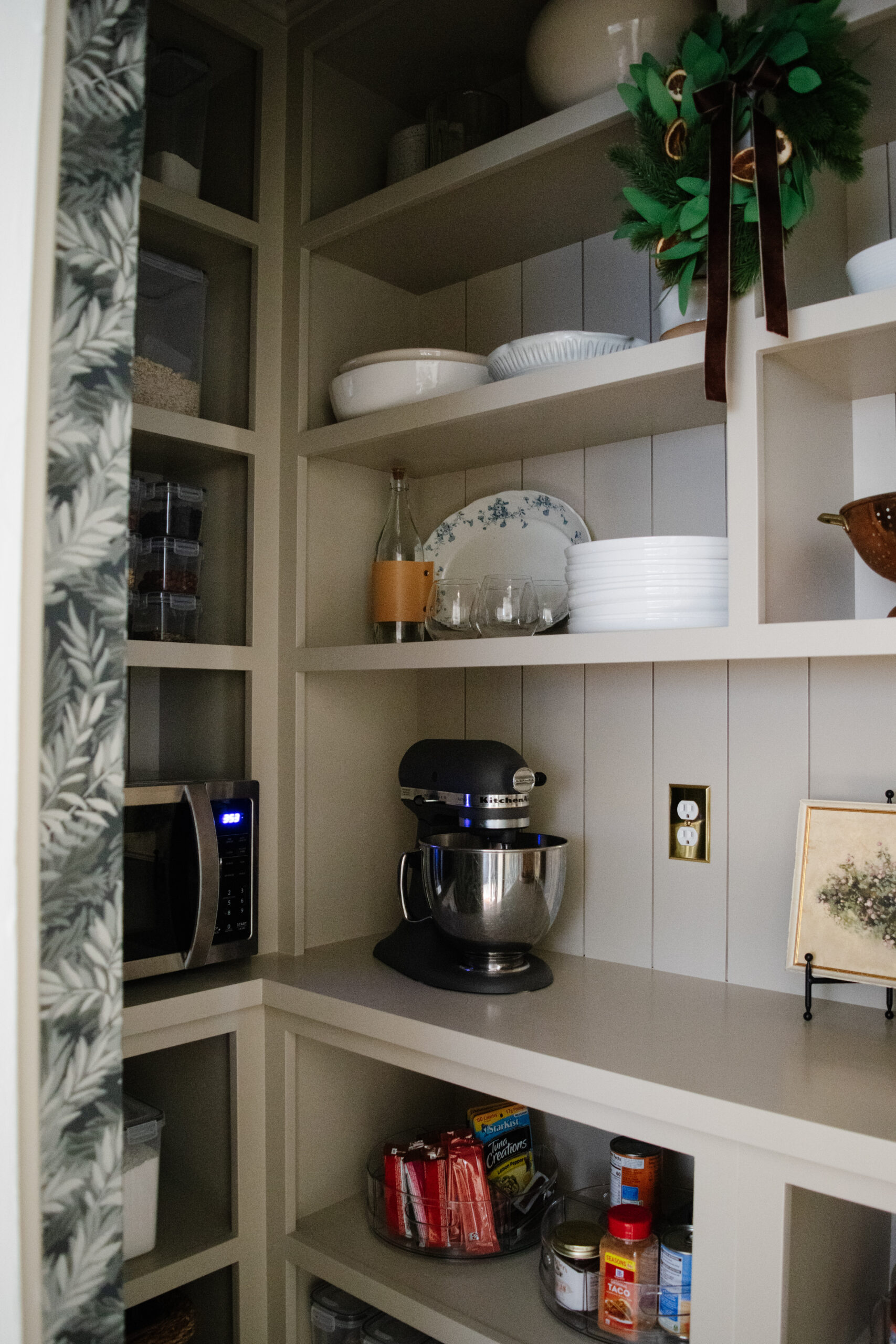 Creating A Butler’s Pantry Out Of A Small Hallway